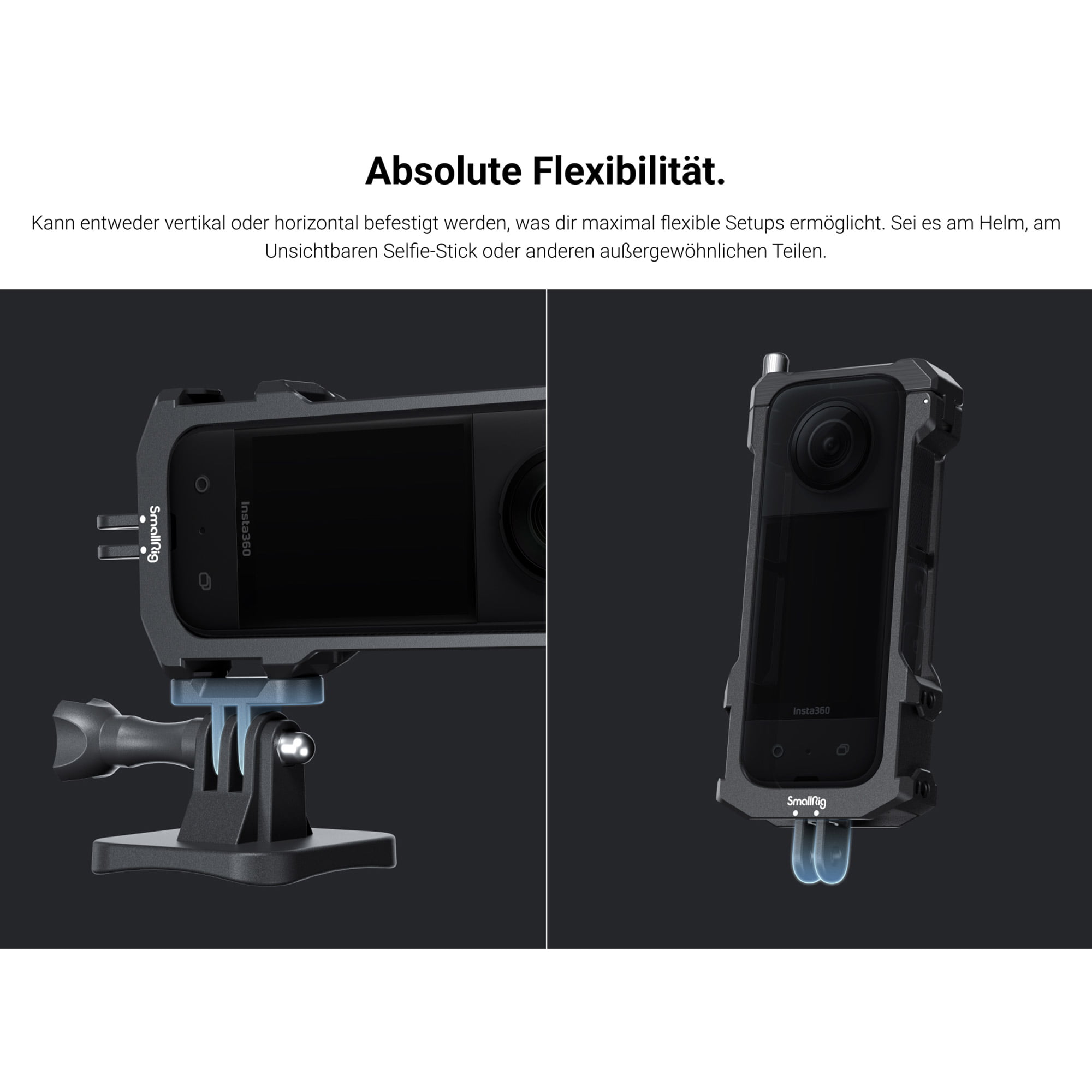 INSTA360 X3 Utility Frame | camforpro.com